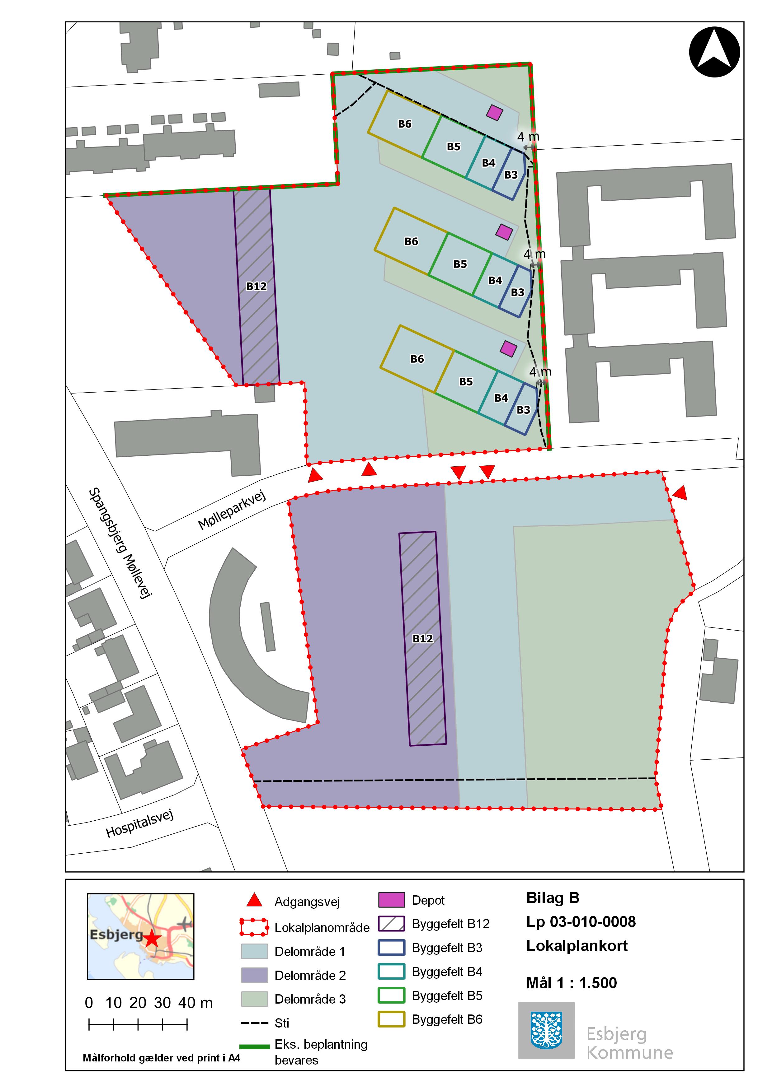 Bilag B - Lokalplankortet