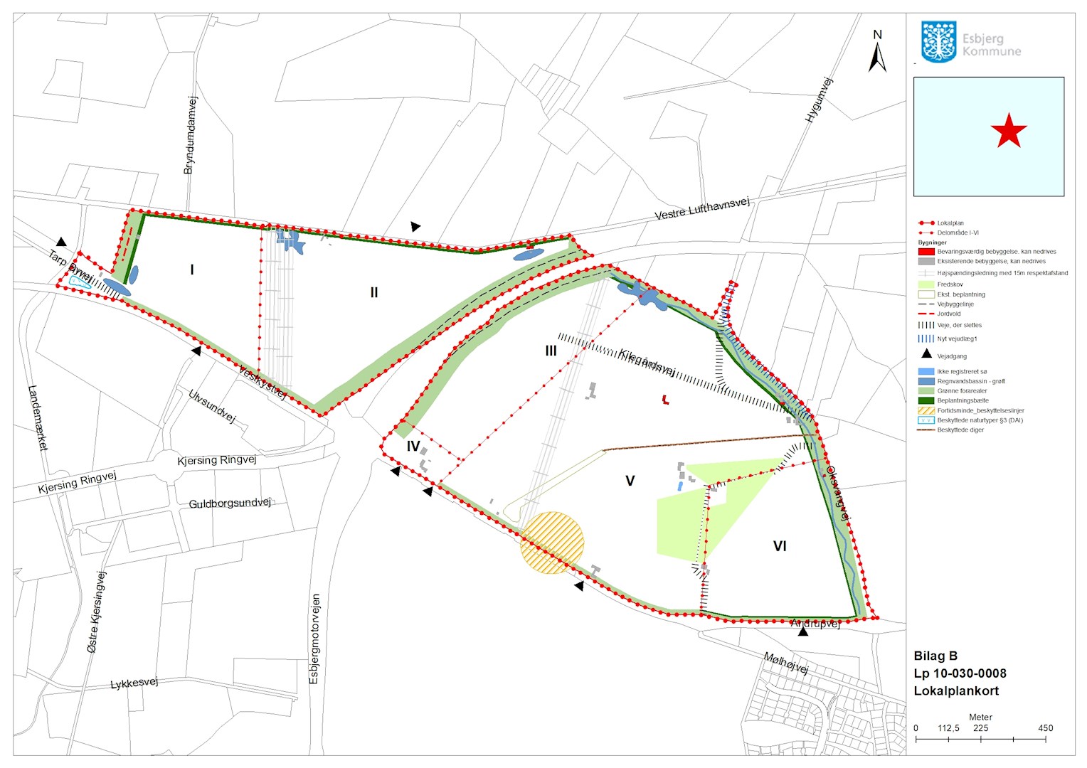 Bilag B - Lokalplankort
